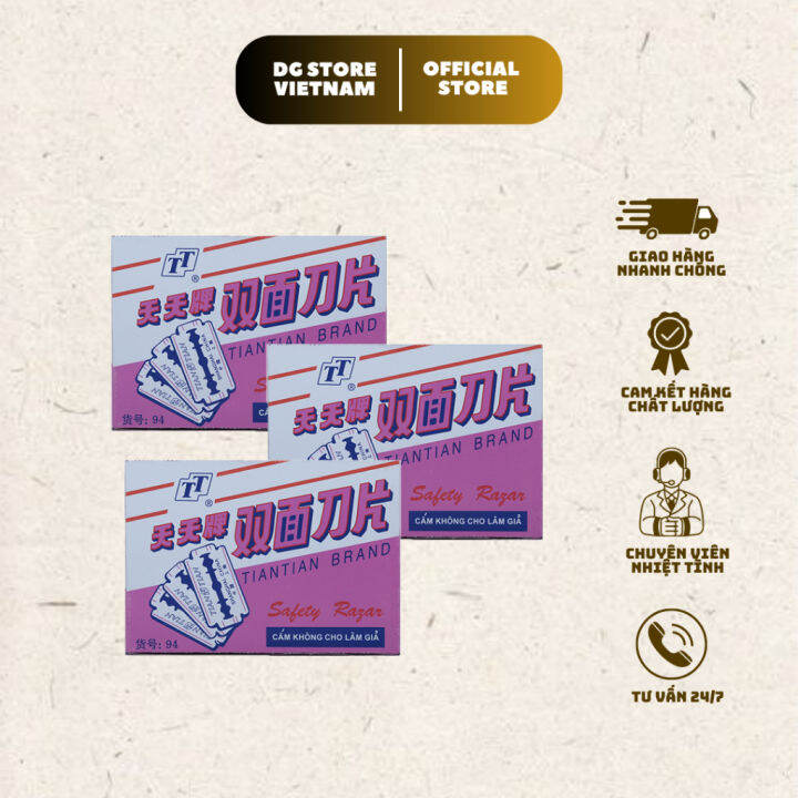 Lưỡi Dao Lam Tím, Lưỡi Dao Lam Sắc Bén Tian Tian | Lazada.vn