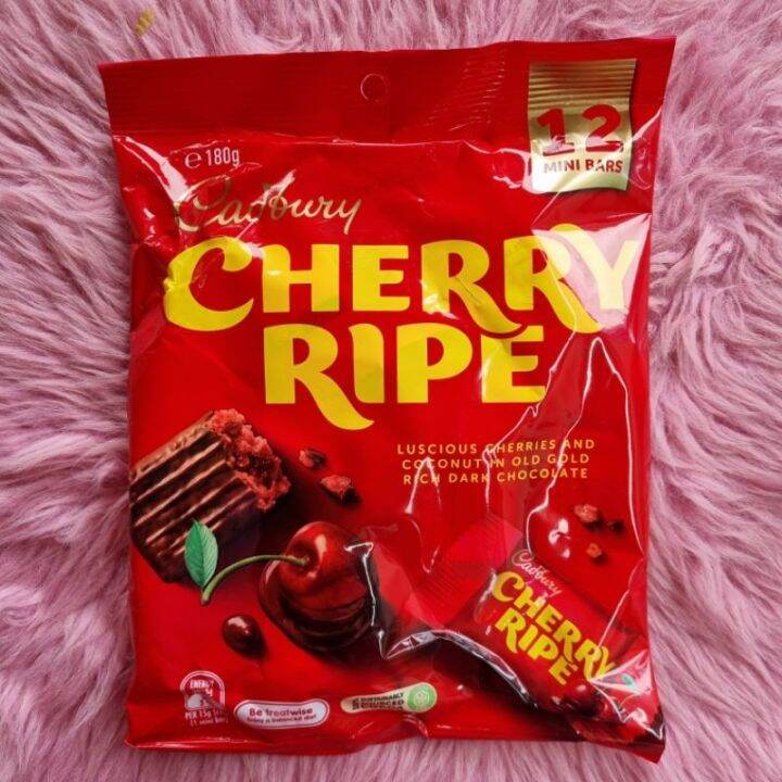 Cadbury cherry ripe 12 sharepack | Lazada PH