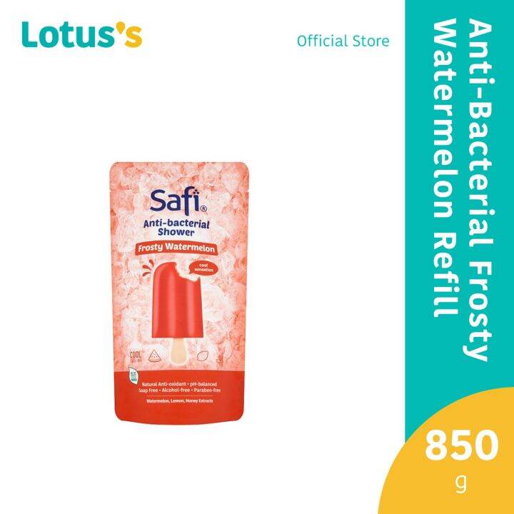 Safi Anti-Bacterial Shower Frosty Watermelon Refill 850g | Lazada