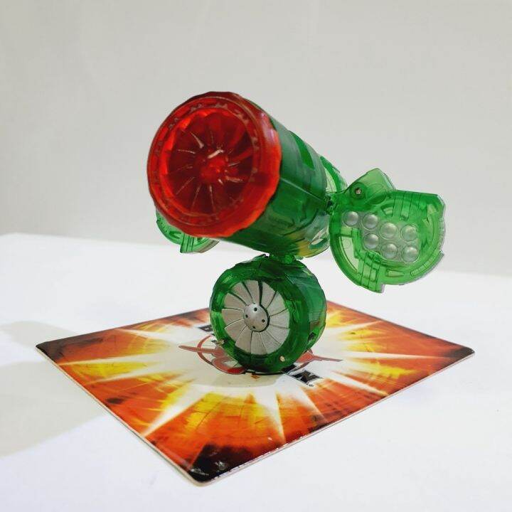 100% RARE AUTH Bakugan Battle Brawlers Battle Gear - ธาตุลม Transparent ...
