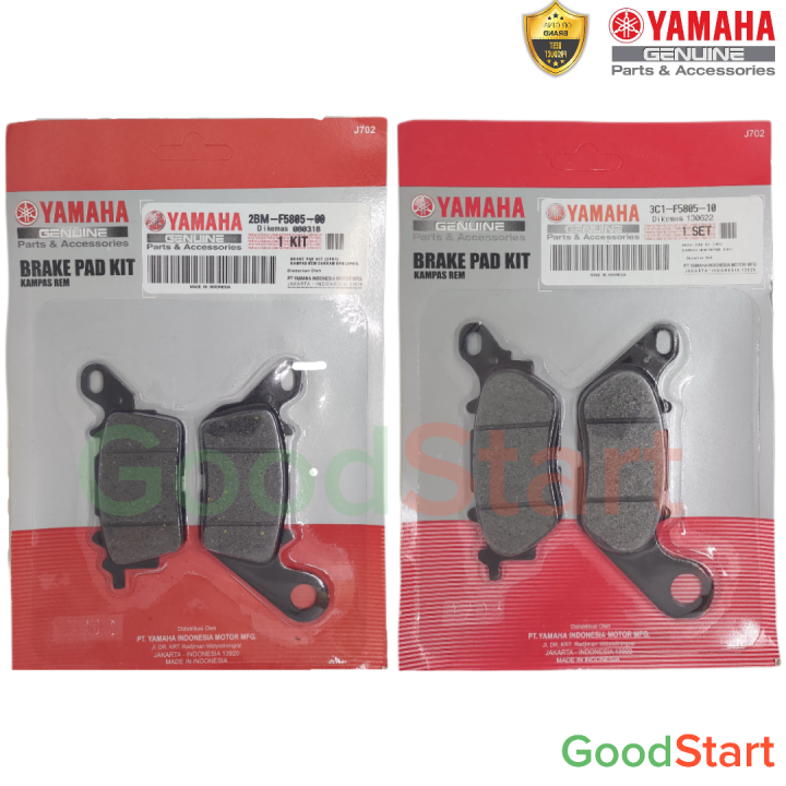 YAMAHA NMAX V1 V2 BRAKE PADS (Front&Rear) SET | Lazada PH