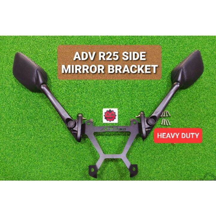 ADV bracket with R25 side mirror SET | Lazada PH