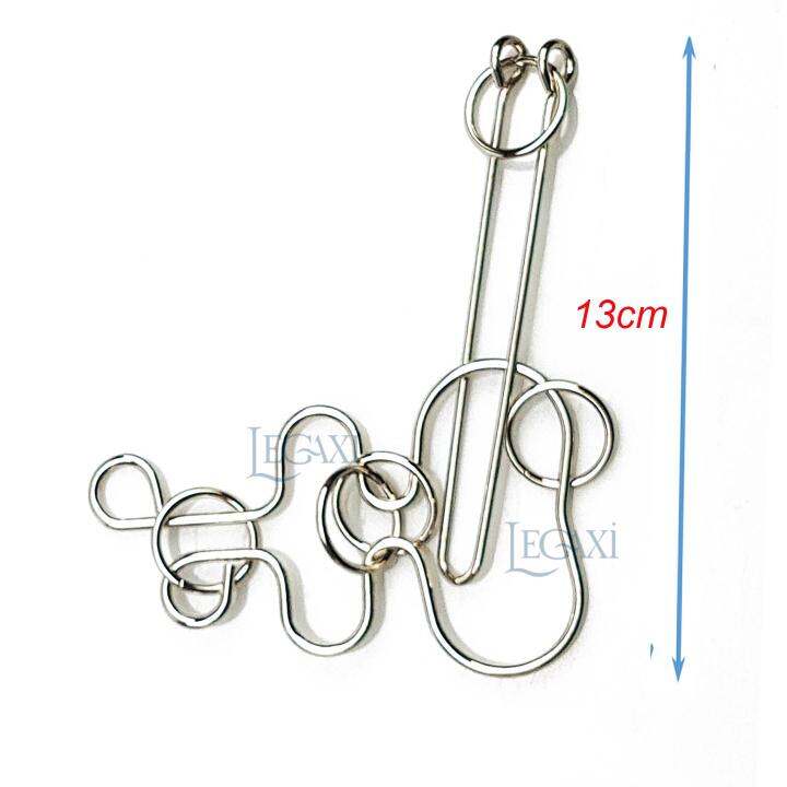 Móc Khóa IQ Iron Puzzles Tháo Lắp Rèn Trí Tuệ LeGaXi TOA1 | Lazada.vn