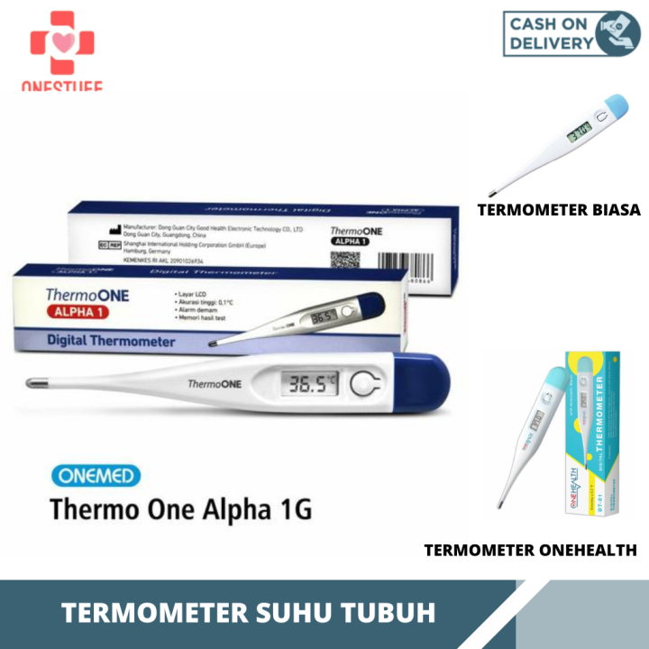 Onestuff Termometer Thermometer Alat Cek Suhu Tubuh Badan Bayi Anak ...