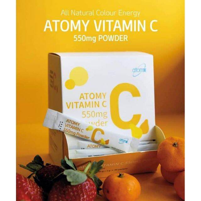 Atomy Color Food Vitamin C 艾多美维他命C 550mg (90S/box) | Lazada