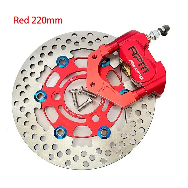 RPM CNC Electric Motorcycle Scooter Brake Calipers 200Mm 220Mm Disc ...