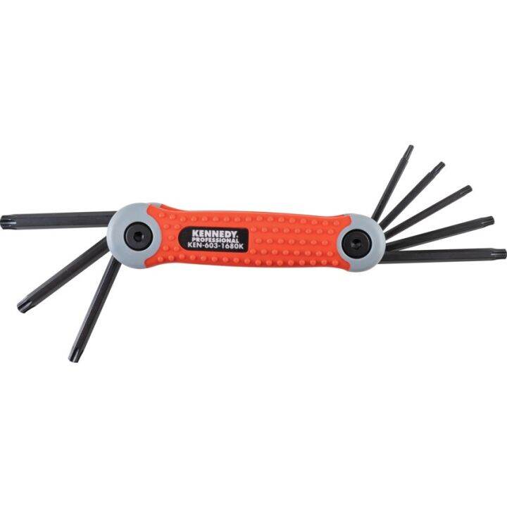 KENNEDY T8-T40 TAMPER PROOF TORXKEY SET (9-PCE) KEN6031680K | Lazada