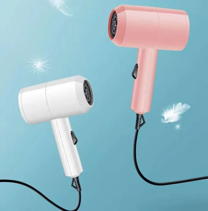 Hair Dryer Hair Blower Mini hair Dryer Small Portable Design Silent ...