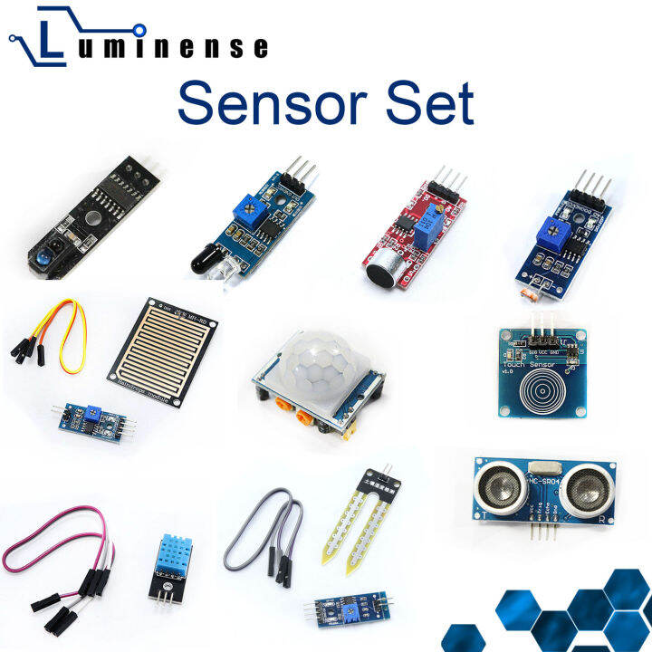 Sensor Combo / HC-SR501 PIR motion sensor / HC-SR04 Ultrasonic Sensor ...