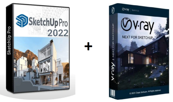 SketchUp Pro 2022 + V.ray 2022 Package Deal - Windows & Mac Available ...