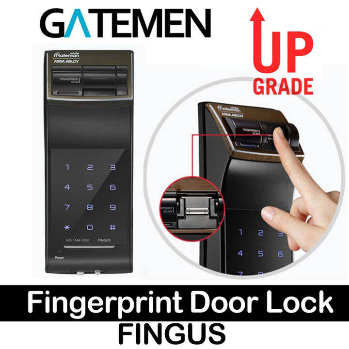 Gateman FINGUS Fingerprint Digital Door Lock | Lazada PH