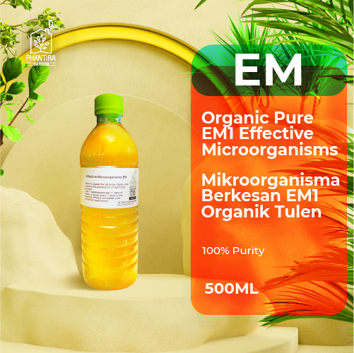 PHANTIRA GARDEN EM Organic Effective Microorganisms Liquid Fertilizer ...
