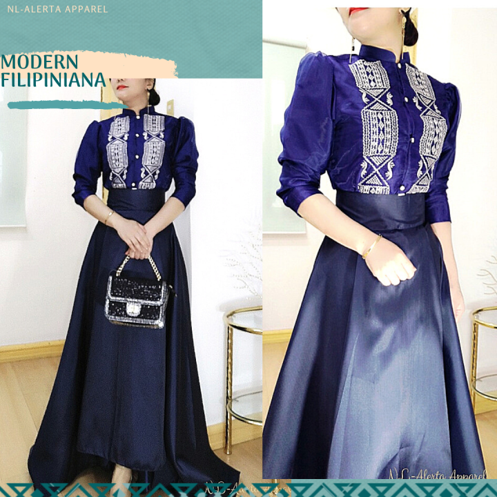 HOT MODERN FILIPINIANA FOR WOMEN (INDIVIDUAL SELLING) | Lazada PH