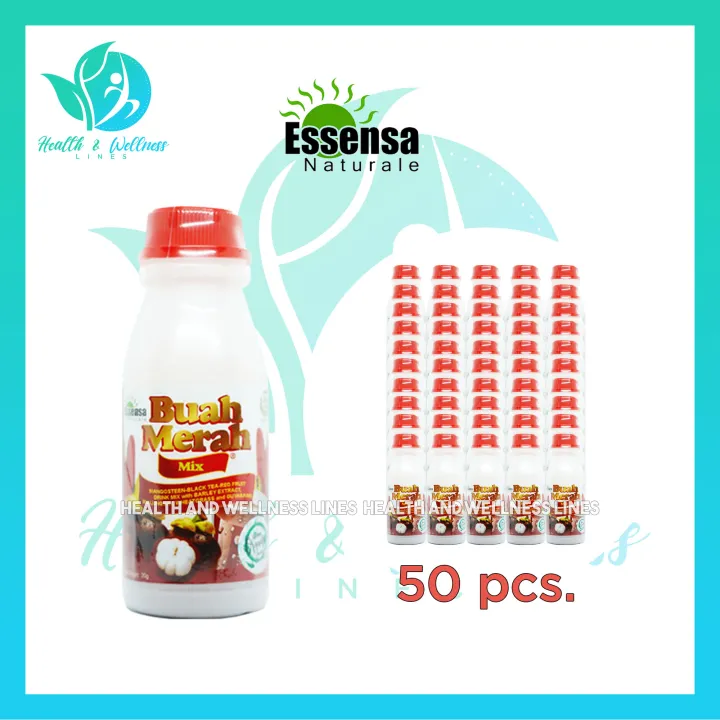 Buah Merah Mix Essensa ( 50 Bottles ) Powder Juice Drink 100% Authentic ...