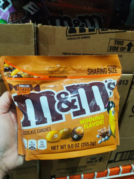 M&M'S English Toffee Peanut Chocolate Candy 255.2g | Lazada PH