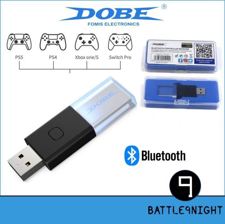 DOBE Bluetooth Receiver Bluetooth 5.0 PS4 PS5 XBOX Controller Reciver ...