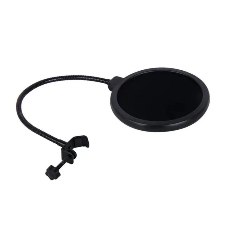 Microphone Flexible Anti Noise Net Mic Filter Shield Speaking Recording ...
