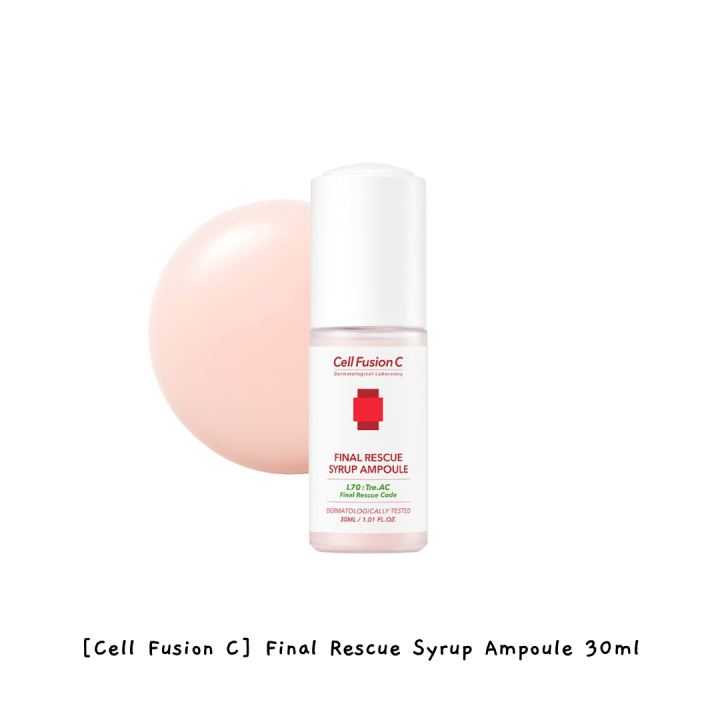 [Cell Fusion C] Final Rescue Syrup Ampoule 30ml / k-beauty | Lazada PH