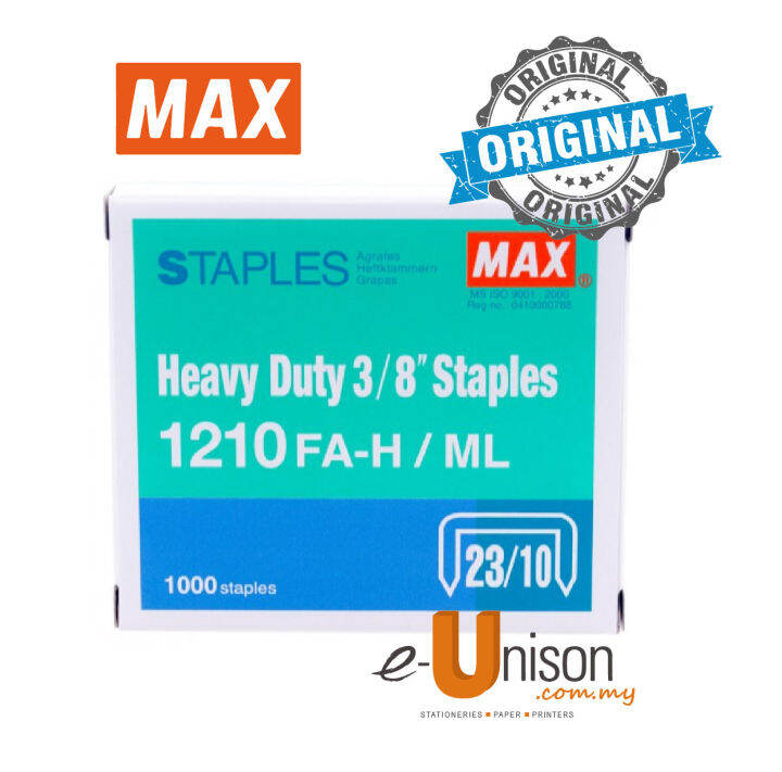Max Heavy Duty Staples 1210 | Lazada