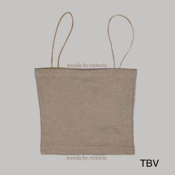 Zara Strappy Tube Crop Top String Cami | Lazada PH