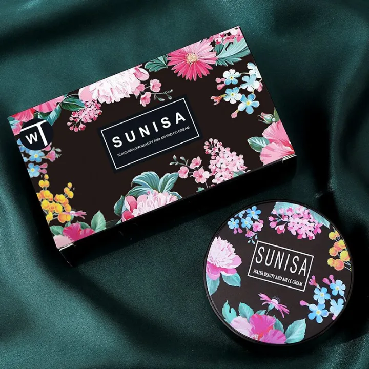 ♣2022 NEW FLOWER SUNISA Mushroom Head Air Cushion Waterproof Foundation ...