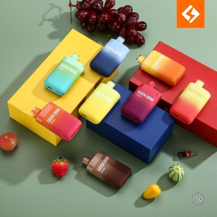 b48rg47 Geek bar df6000 6000 puffs Disposable vape 5 Nic 650mah ...