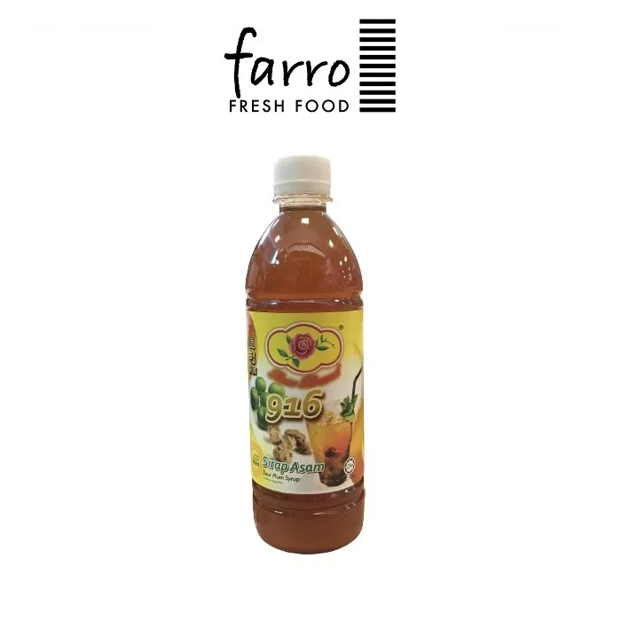 ROSE BRAND 916 Sour Plum Syrup 500ml Sirap Asam Jus HALAL Heng Lee ...