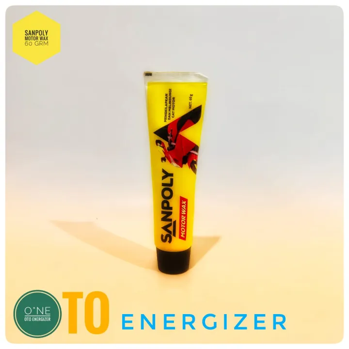 SANPOLY MOTOR WAX 60 Grm - MENGKILAPKAN DAN MELINDUNGI CAT MOTOR ...