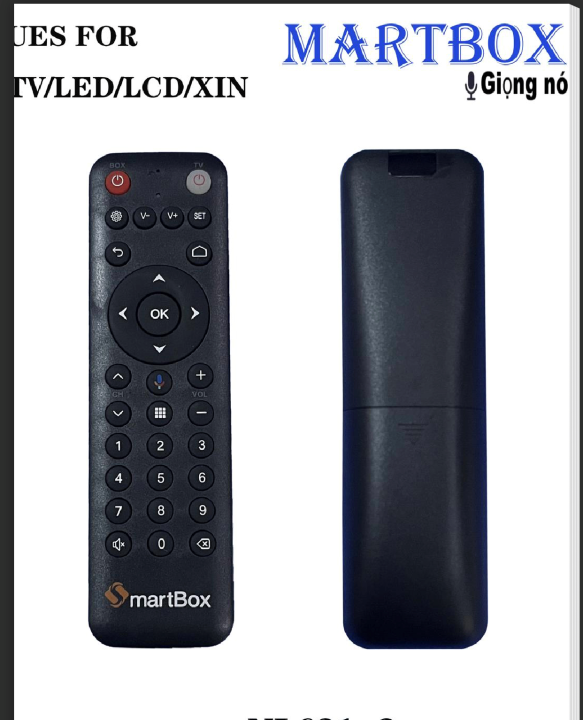 Remote điều khiển VNPT Smartbox micro điều khiển giọng nói mytv android smart box | Lazada.vn