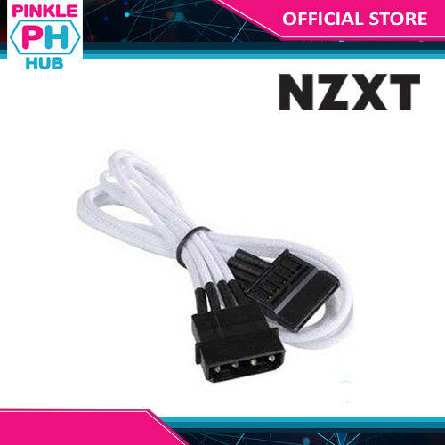 PinkleHub NZXT CBW - 11SATA MOLEX to SATA Power Sleeved Extension Cable ...