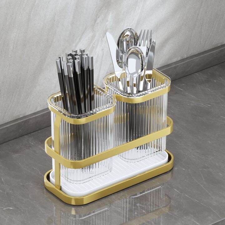 Kitchen Cutlery Organizer Stand Storage Holder Separate Spoon Fork ...