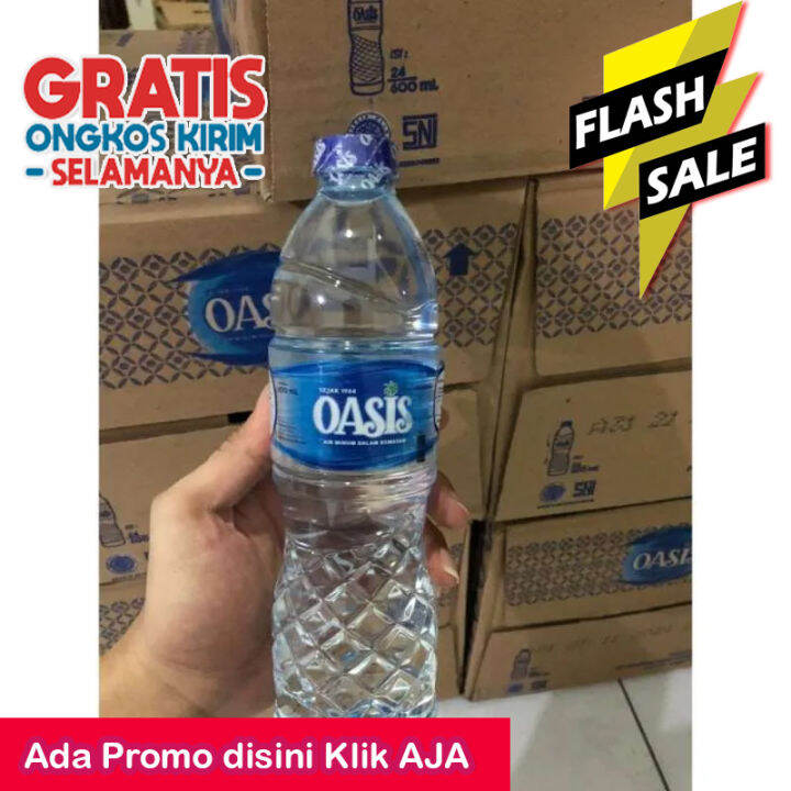 minuman Oasis Air Mineral air putih 600 ml | Lazada Indonesia