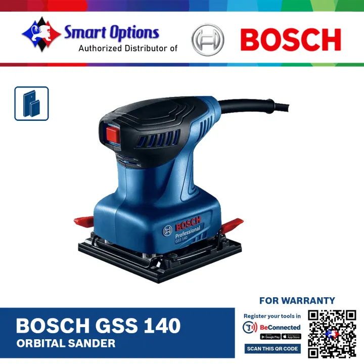 BOSCH GSS 140 ORBITAL SANDER 0.601.2A8.0K0 | Lazada PH