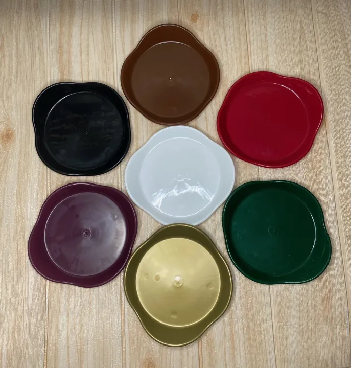 Plastic Catch Plate (MEDIUM) 5" Bottom | Pot Plate | Lazada PH