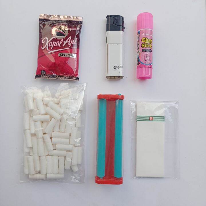 [ COD ] PAKET ALAT LINTING LENGKAP KERTAS PAPIR AMILD MENTHOL HEMAT ...
