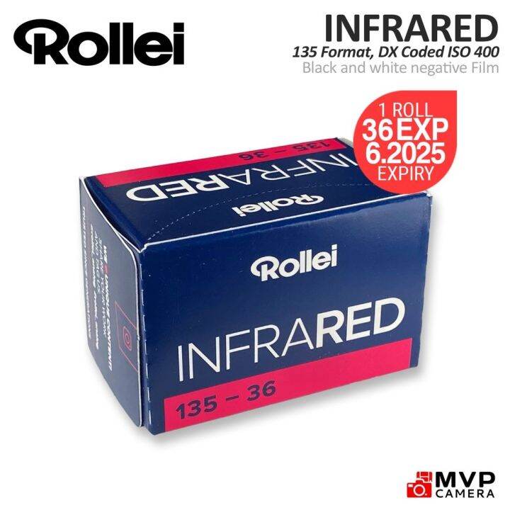 Rollei Infrared 135 36 Exposures Black and White Infrared Film ISO 400 ...