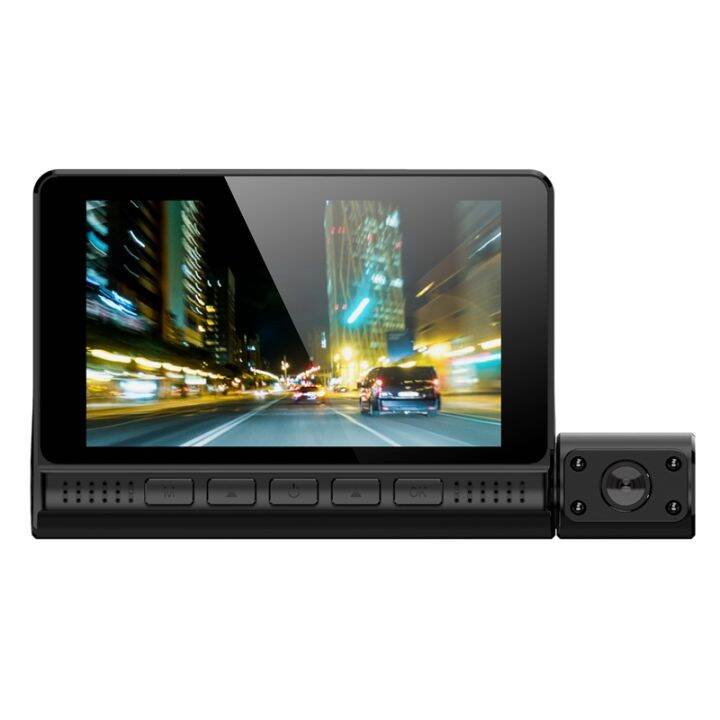 Driving Recorder,Car Driving Recorder 3 Lens 1080P HD Screen Auto Video ...