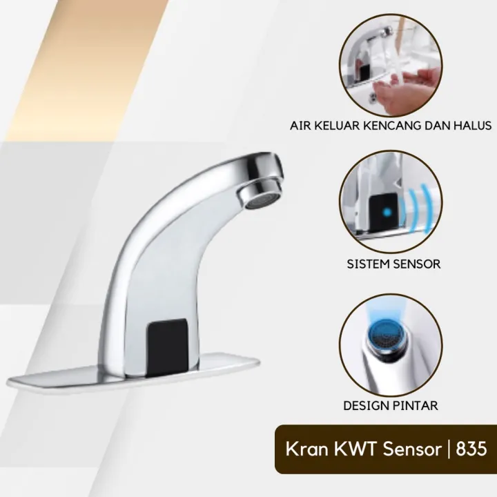 FLUSSO KRAN WASTAFEL SENSOR | FLUSSO KRAN KWT SENSOR | 835 | Lazada ...