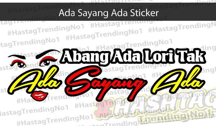 [BEST SELLER] Abang ada lori, Ada Sayang Ada (Trending lori, kereta ...