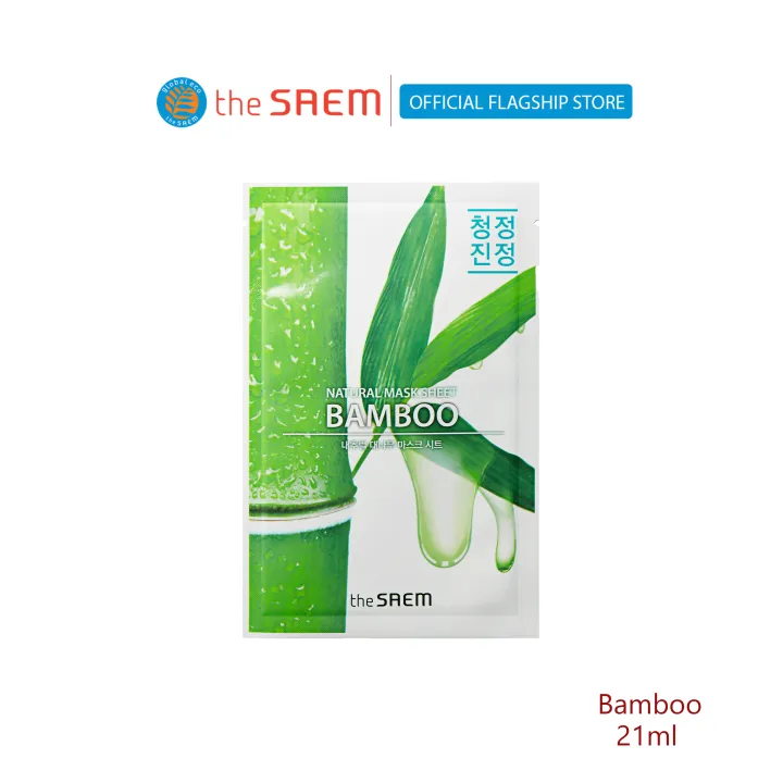The Saem Natural Bamboo Mask Sheet | Lazada PH
