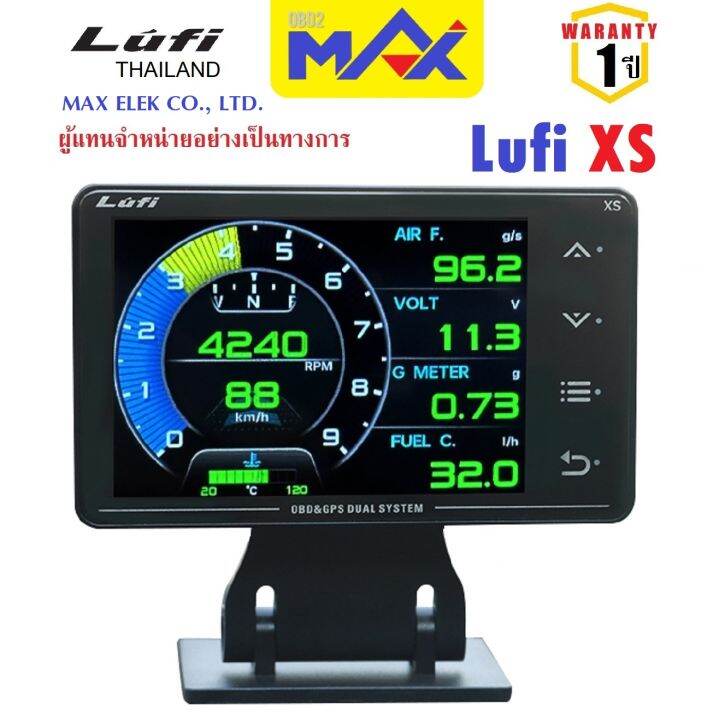 Lufi XS OBD2 GPS Gyro G meter ของแท้ อัพเดทใหม่ ไม่หน่วง พรีเมียม ...