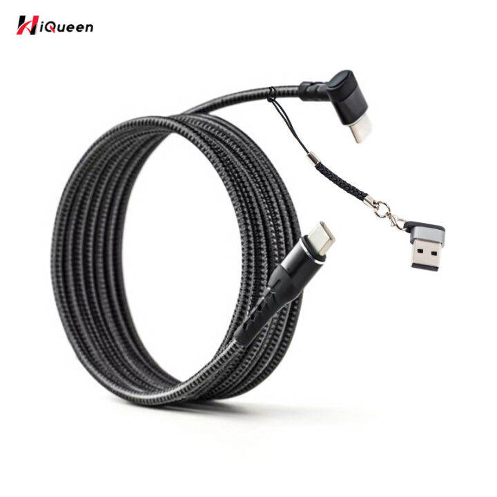 HiQueen Kabel Data Tipe C Ke Tipe C Cocok untuk Steam Deck Konsol ...