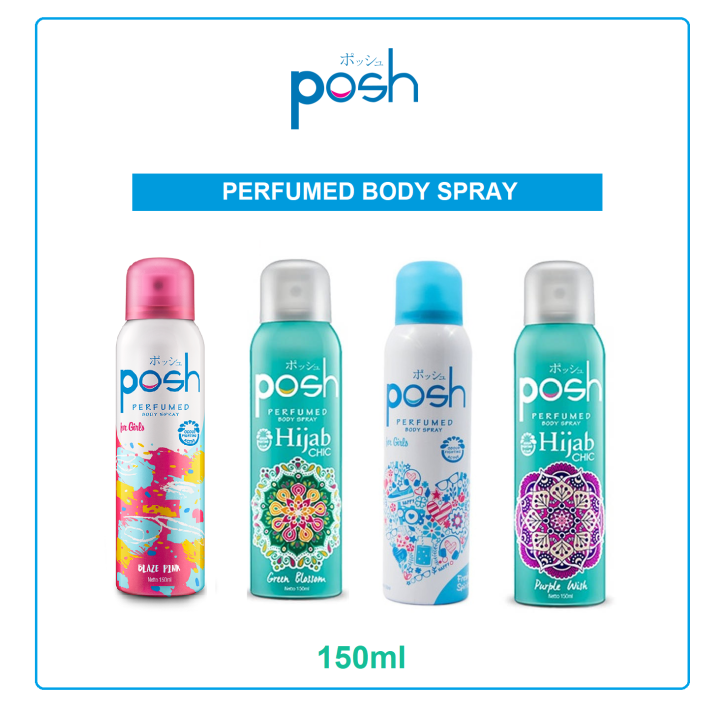 Posh Perfumed Body Spray 150ml | Lazada Indonesia
