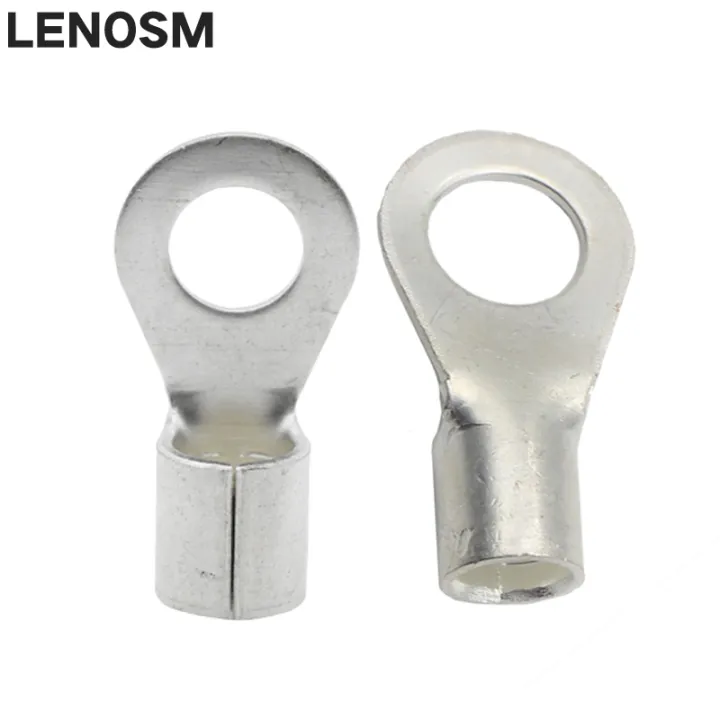 OT70/95/120/185 square cold-pressed bare terminal lug O-shaped round ...