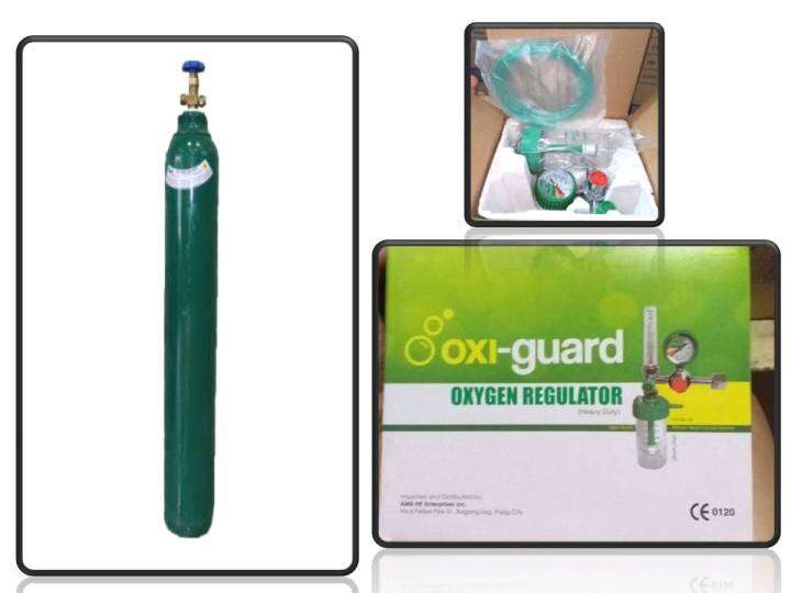 Oxygen Tank 15Lbs with Medical Oxygen Regulator | Lazada PH