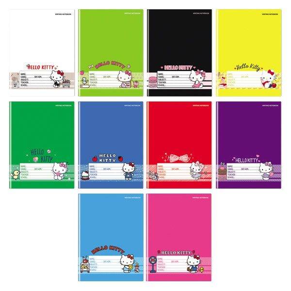 Orions Hello Kitty Color Coding Writing Notebook Set of 10 | Lazada PH