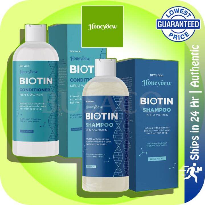 🔥in Stock🔥 Honeydew Biotin Dht Blocker Shampoo And Conditioner For Hair