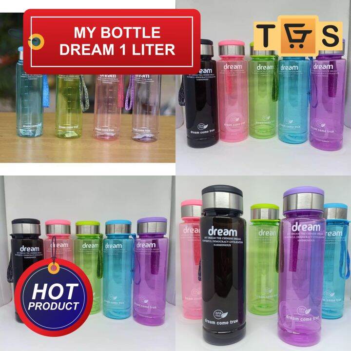 [550gr] T213 | MY Bottle Dream 1 liter / Tempat Air 1 Liter Sport Infused Water | Lazada Indonesia