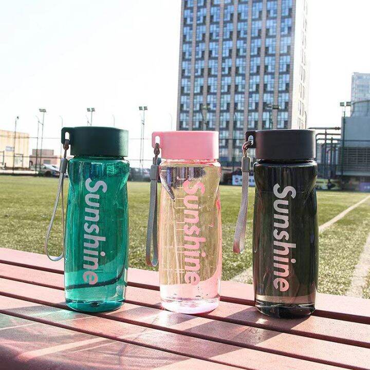 Botol Plastik Simple Sunshine Modern 3 Varian warna 700ML Praktis Mudah ...