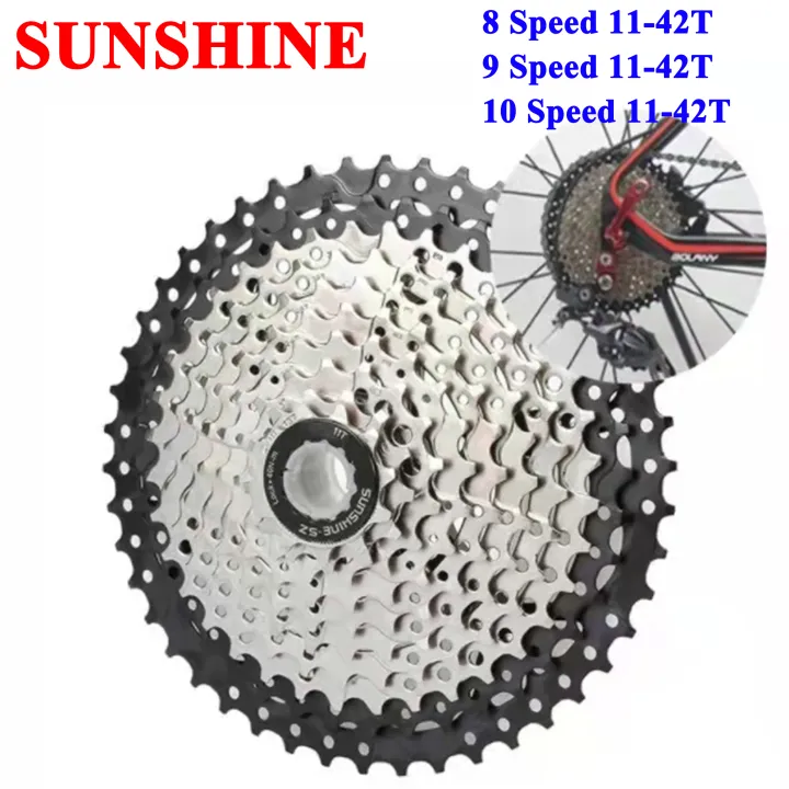 SUNSHINE MTB Cassette 8 9 10 Speed Mountain Bicycle Freewheel Bike ...